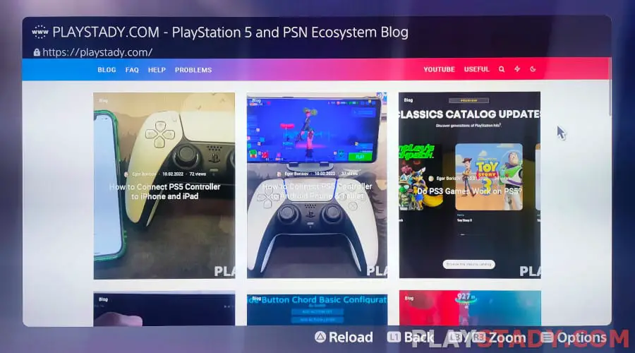 How to Get Internet Browser on PS5 - Access Google (Full Screen)